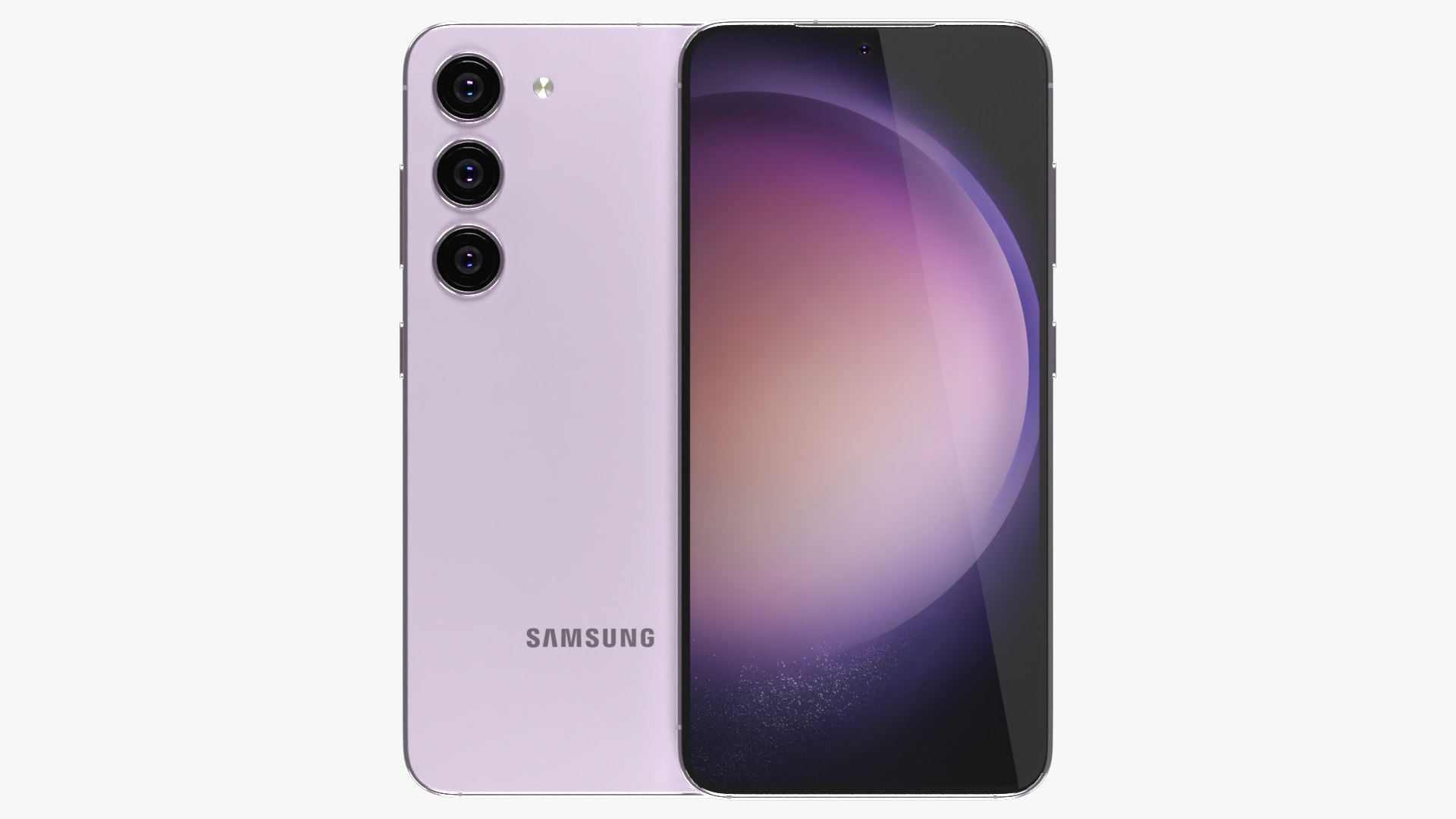 Samsung Galaxy S23 Lavender 3D Model - TurboSquid 2029256