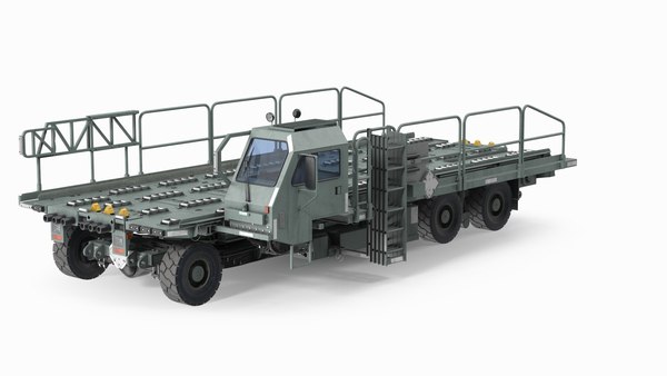 3D model Halvorsen Aircraft Loader Old Rigged - TurboSquid 2026377