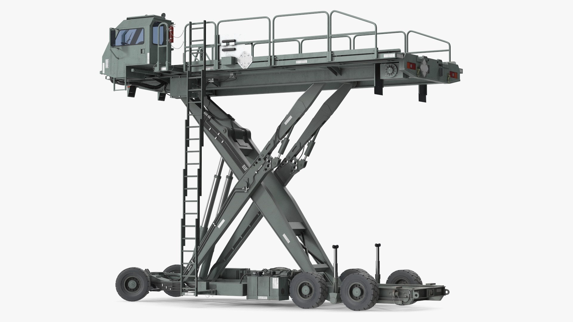 3D model Halvorsen Aircraft Loader Old Rigged - TurboSquid 2026377