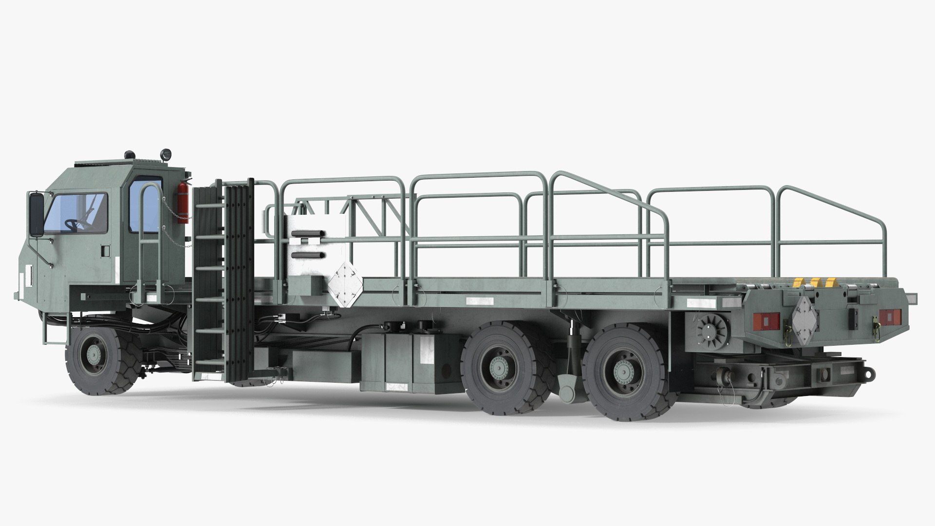 3D model Halvorsen Aircraft Loader Old Rigged - TurboSquid 2026377