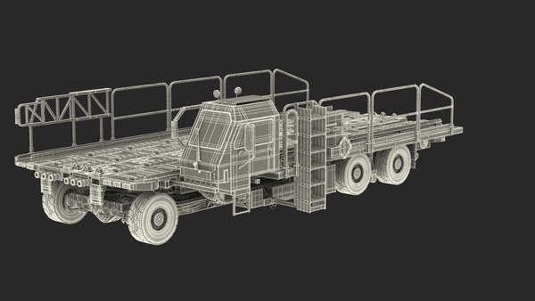 3D model Halvorsen Aircraft Loader Old Rigged - TurboSquid 2026377