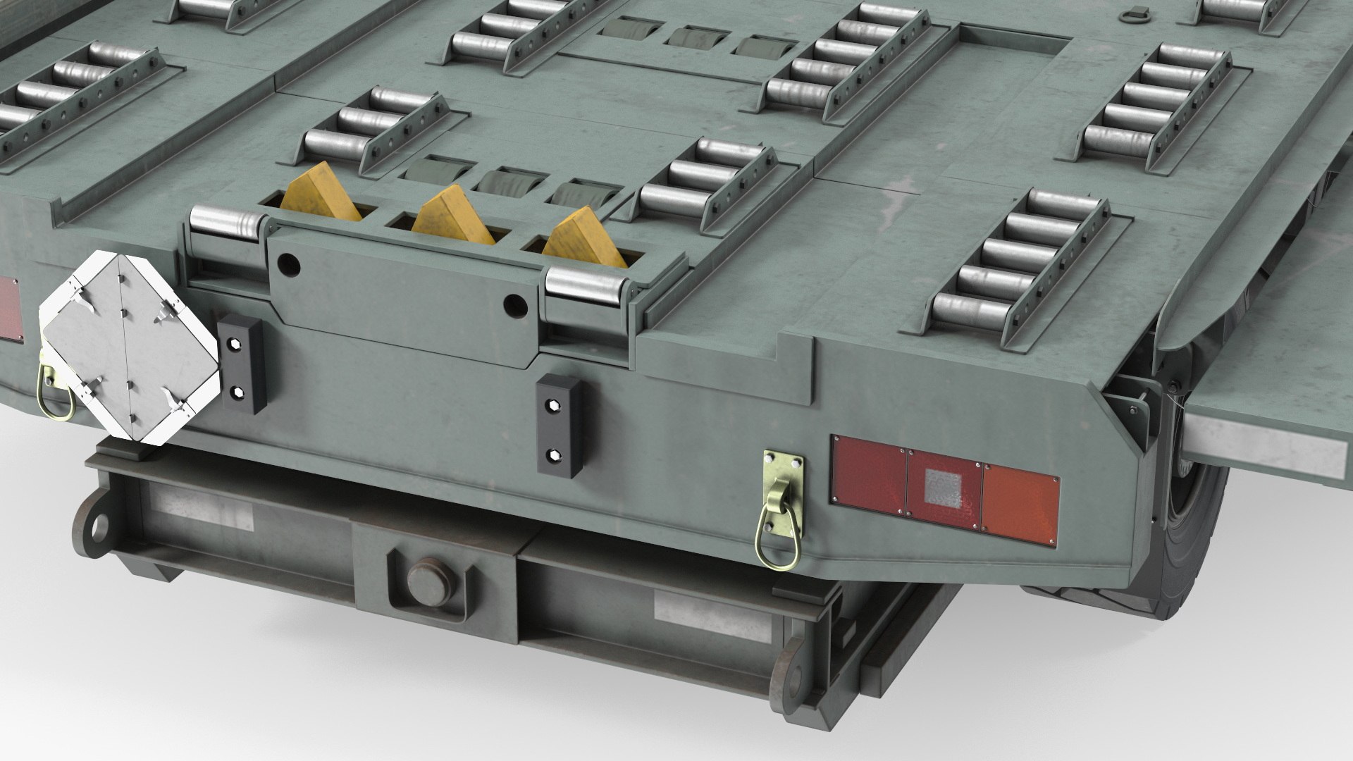 3D model Halvorsen Aircraft Loader Old Rigged - TurboSquid 2026377