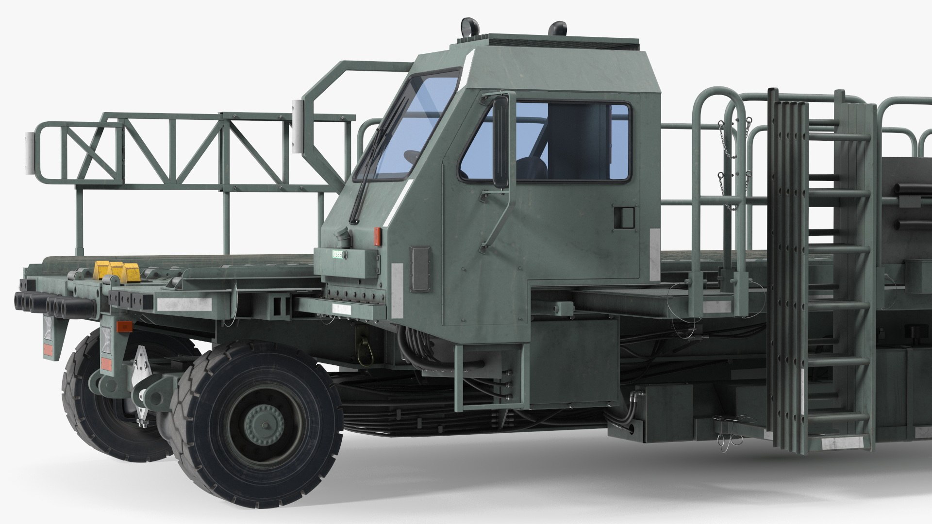 3D model Halvorsen Aircraft Loader Old Rigged - TurboSquid 2026377