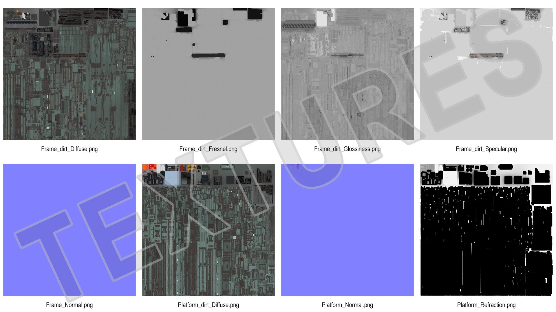 3D model Halvorsen Aircraft Loader Old Rigged - TurboSquid 2026377
