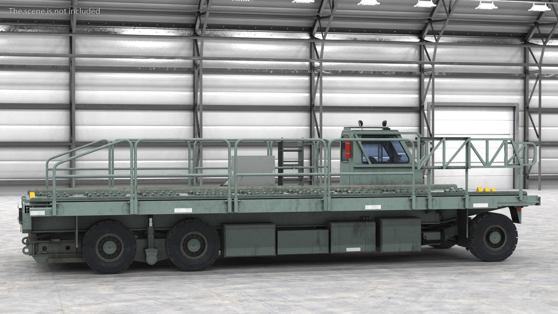 3D model Halvorsen Aircraft Loader Old Rigged - TurboSquid 2026377