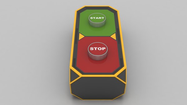 Start stop push 3D - TurboSquid 1546336