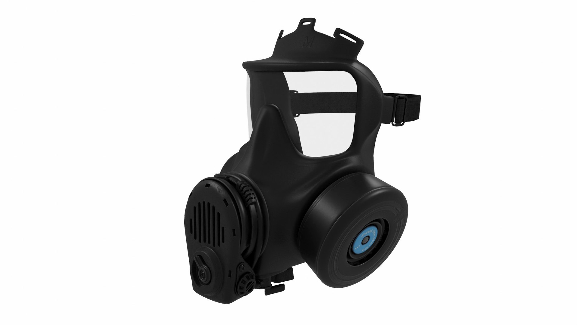 3D Air Gas Mask Respirator - TurboSquid 1978261