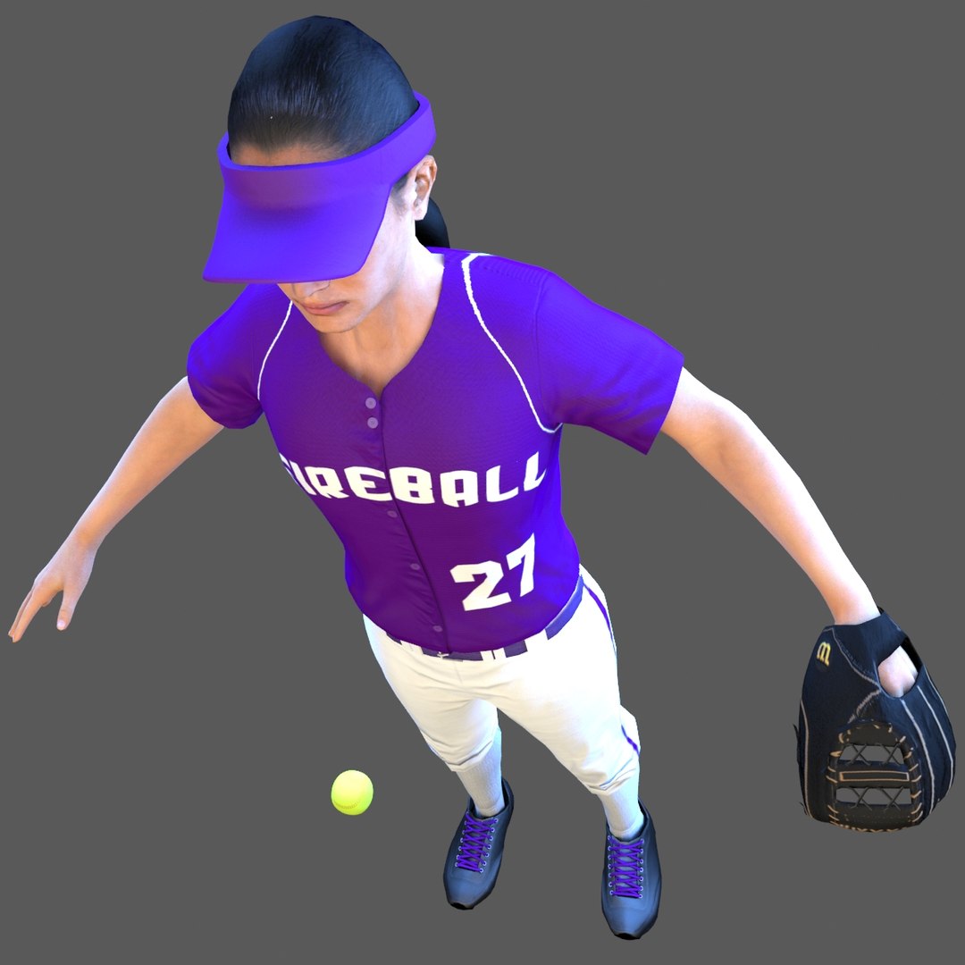 Softball Ball 3D Model - TurboSquid 1470960