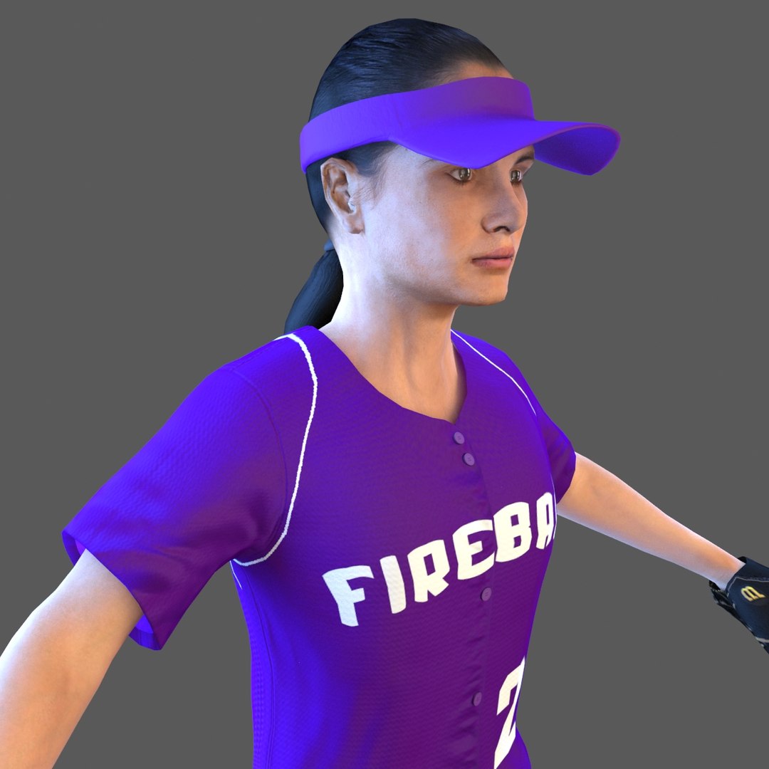 Softball Ball 3D Model - TurboSquid 1470960