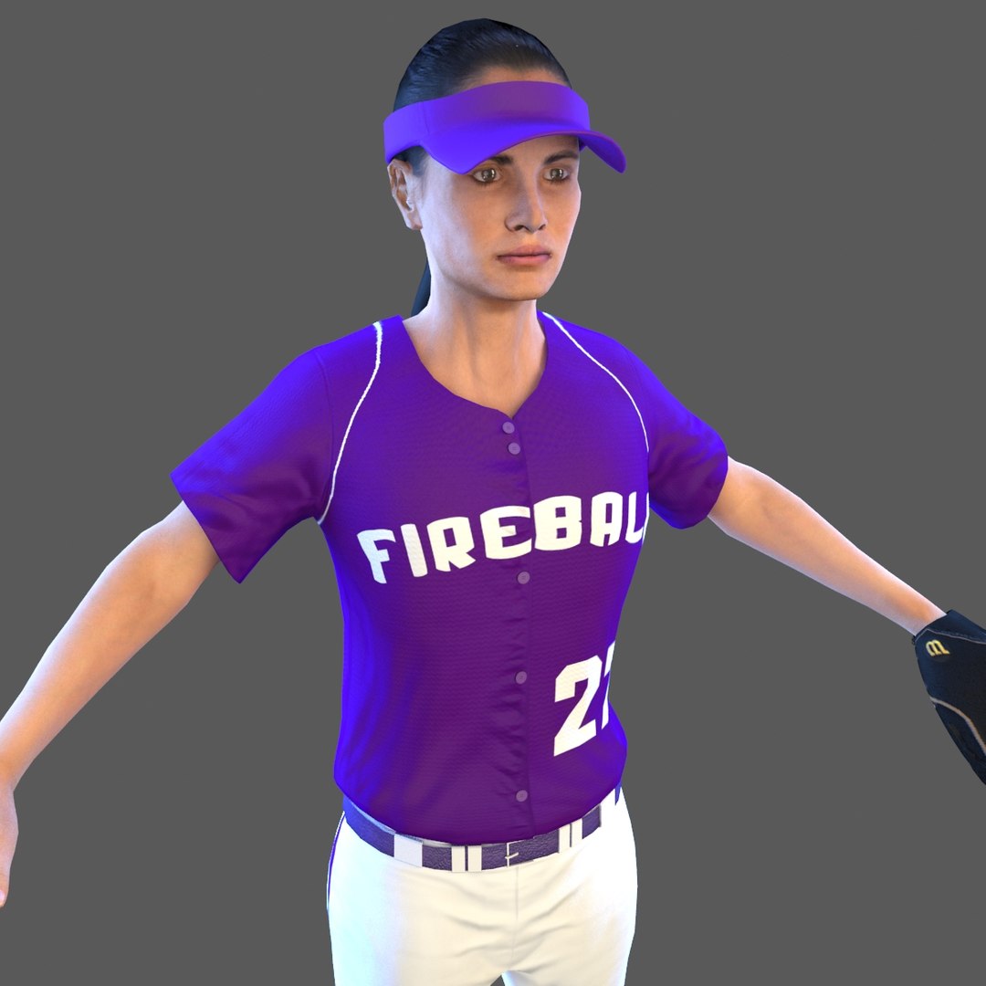 Softball Ball 3D Model - TurboSquid 1470960