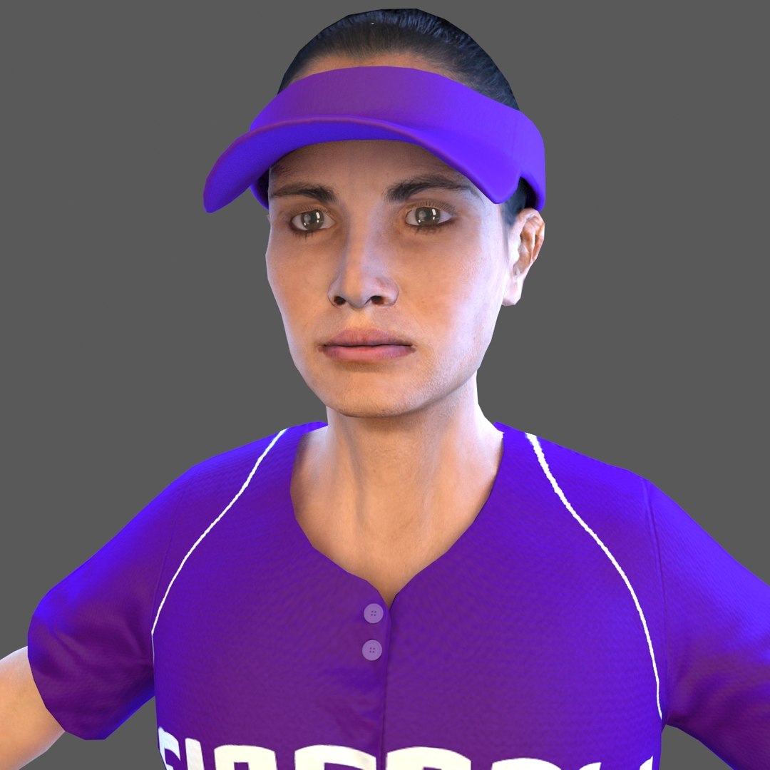 Softball Ball 3D Model - TurboSquid 1470960