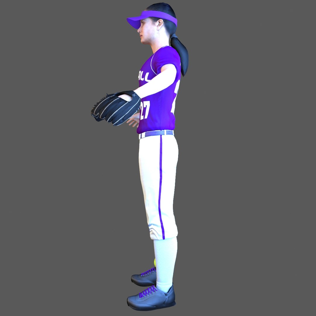 Softball Ball 3D Model - TurboSquid 1470960