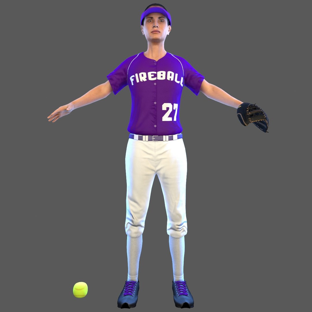 Softball Ball 3D Model - TurboSquid 1470960