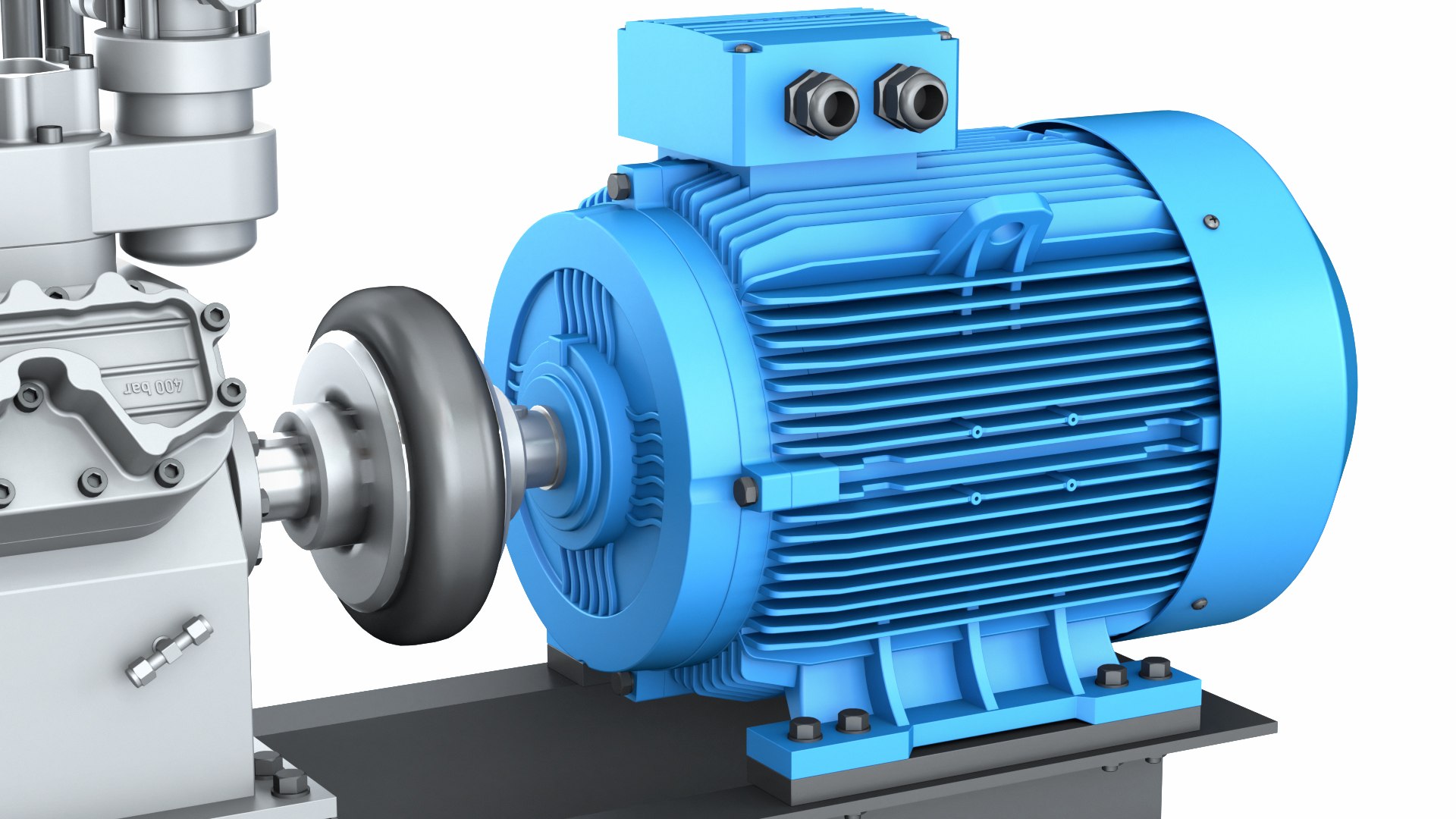 Gas Compressor 3D Model - TurboSquid 2181498