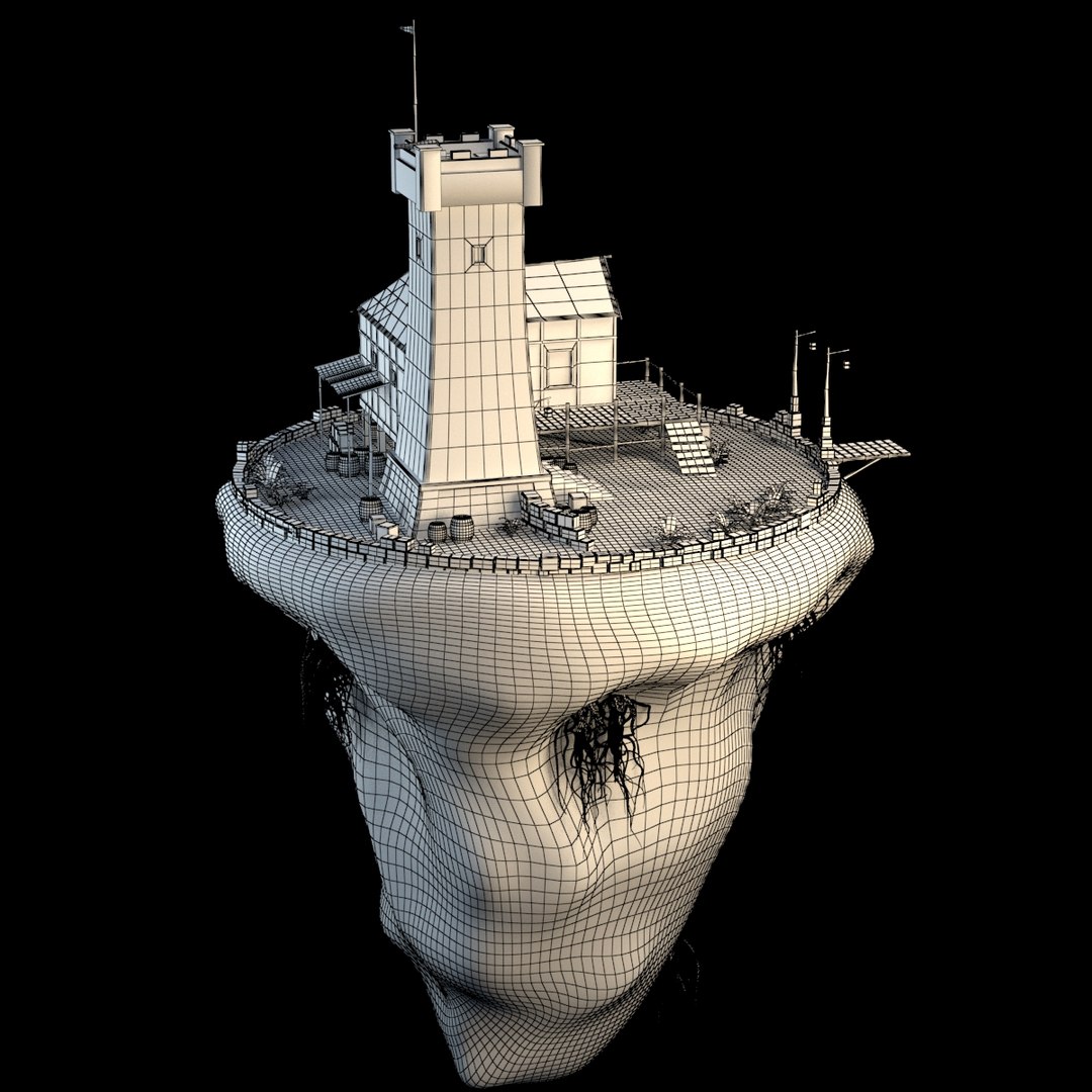 Defensive towers 3D model - TurboSquid 1407661