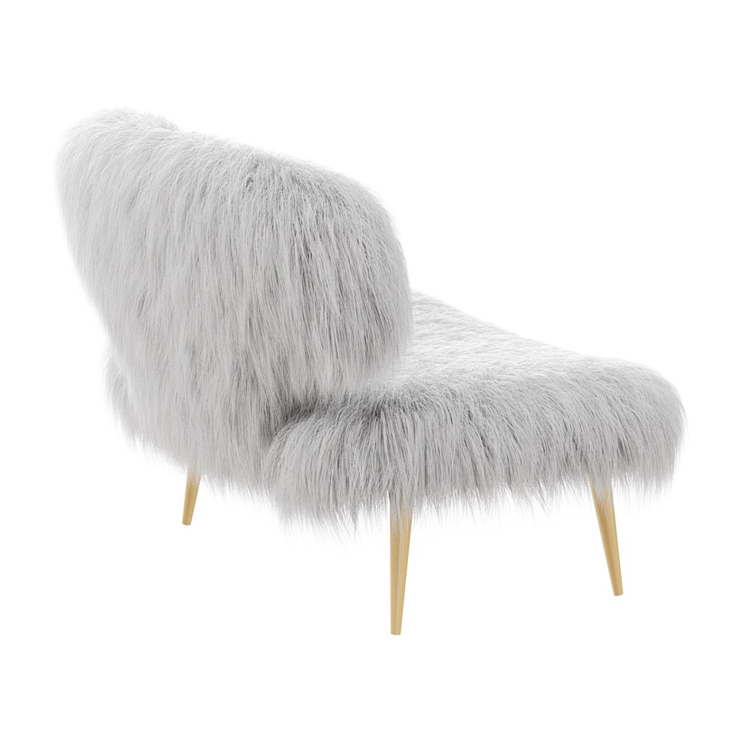 Wool woolly bella chair 3D model - TurboSquid 1445463