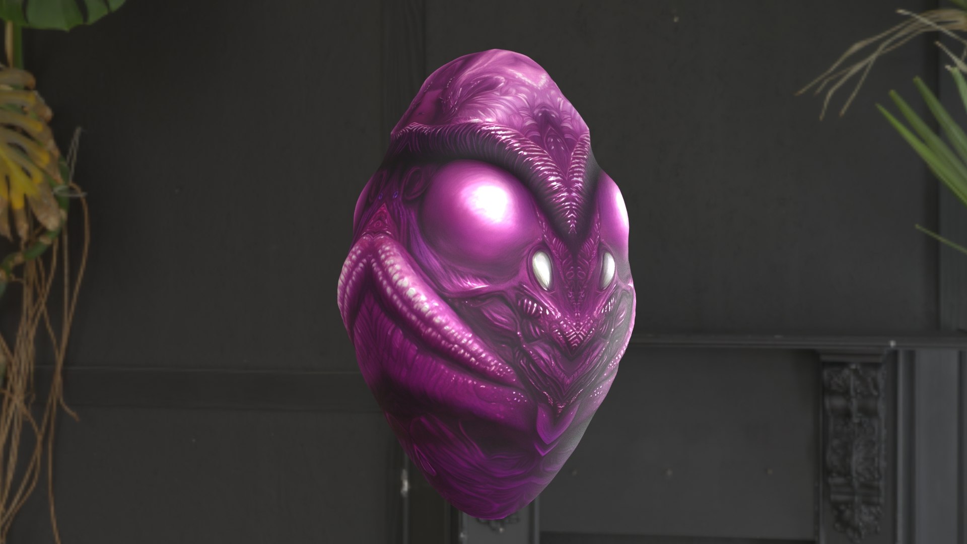 3D Alien Purple Eggs Pack - TurboSquid 1997661