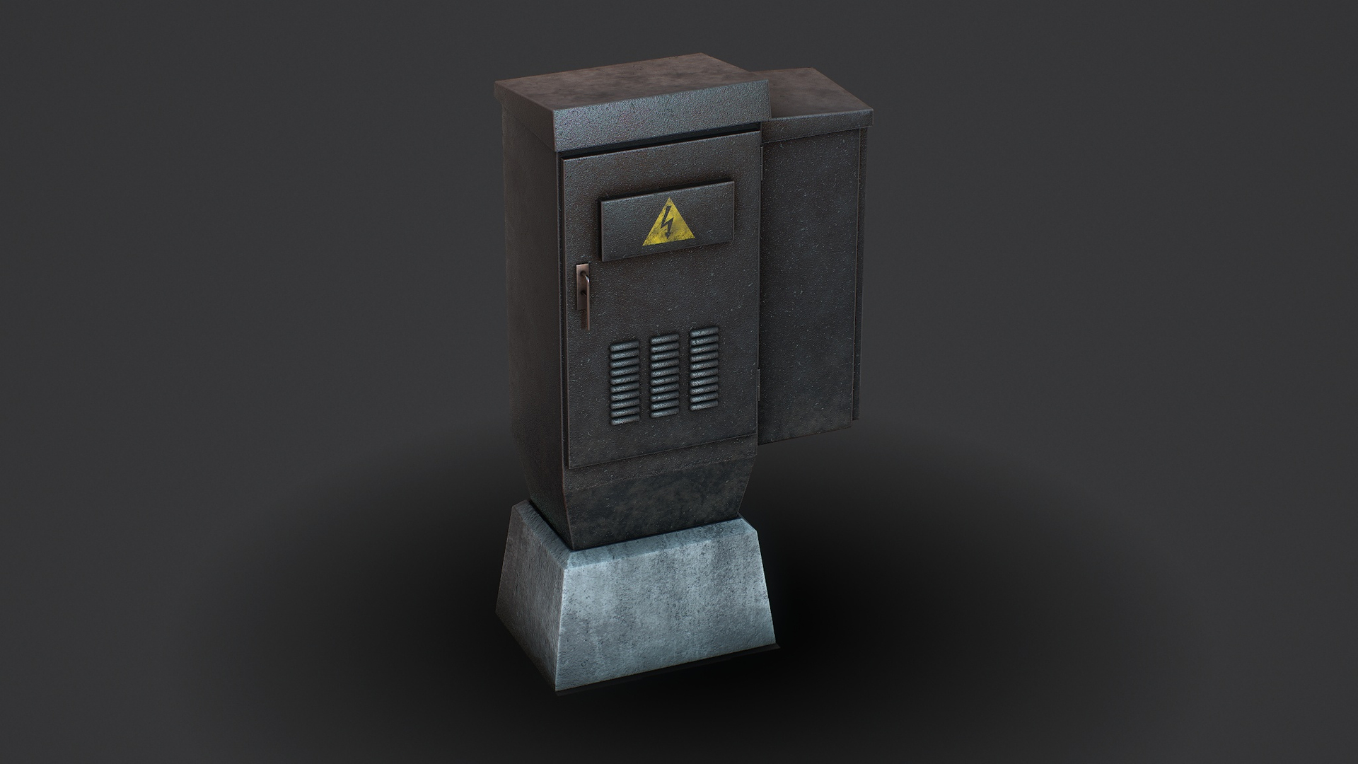 Electrical box 3D model - TurboSquid 1652989
