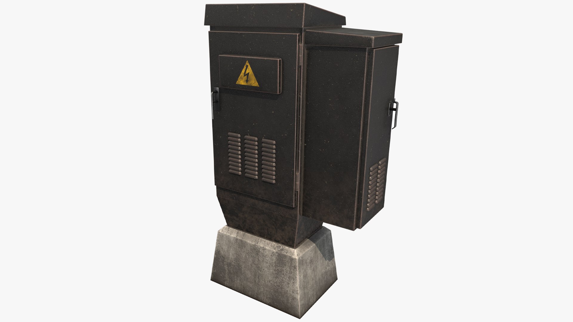 Electrical box 3D model - TurboSquid 1652989