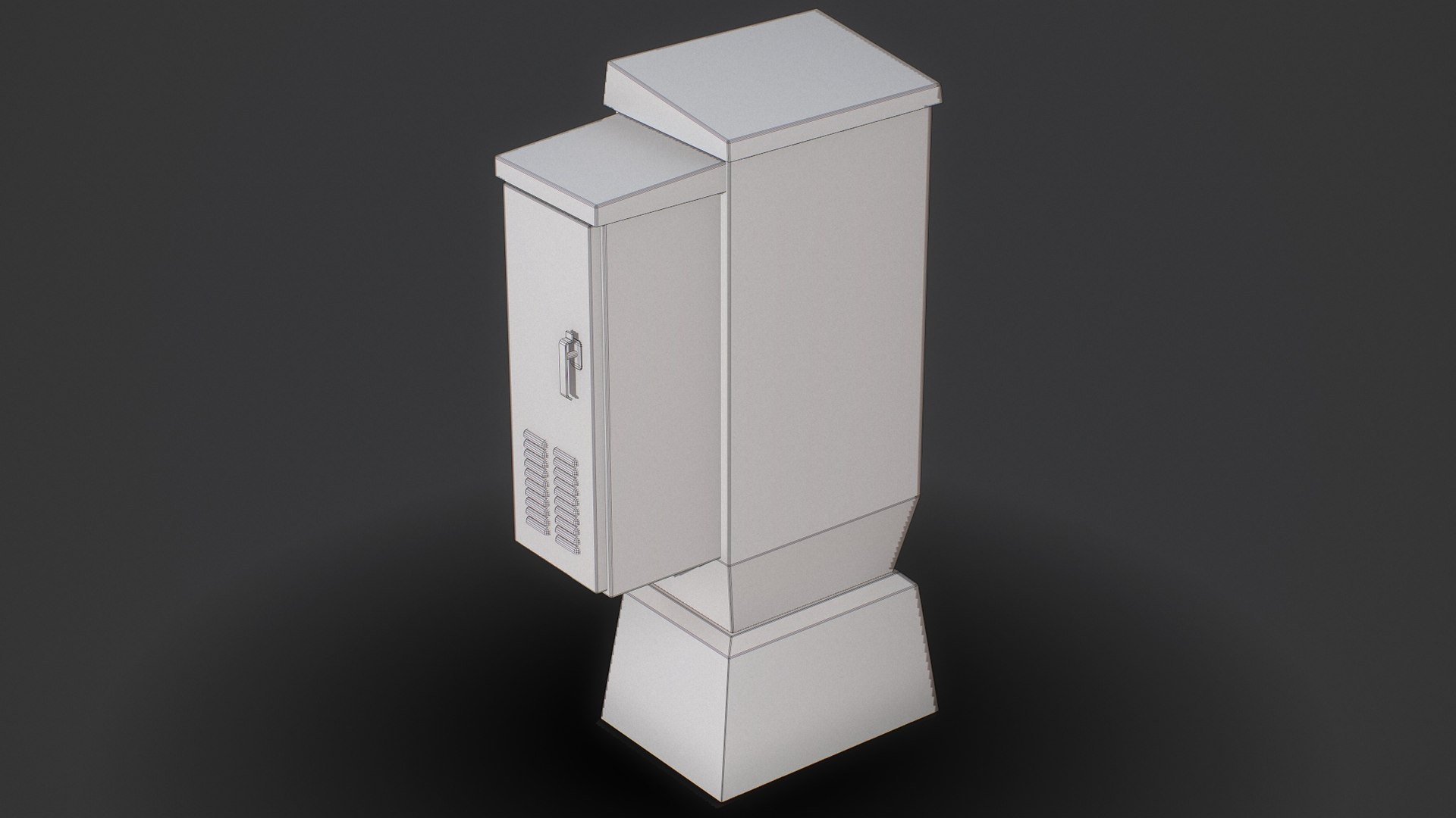Electrical box 3D model - TurboSquid 1652989