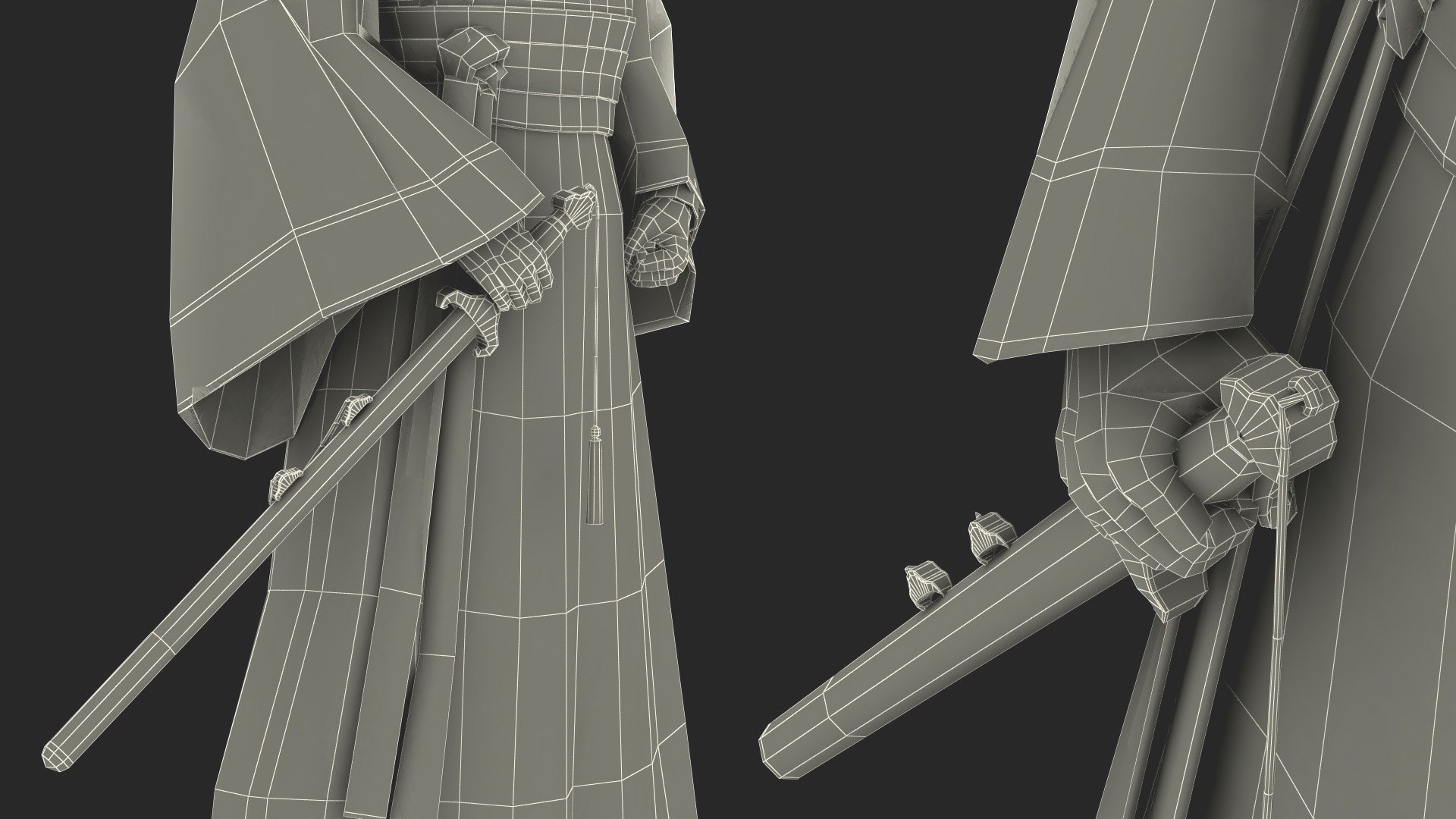 3D Chinese Traditional Man Aggressive Pose Model - TurboSquid 2027894