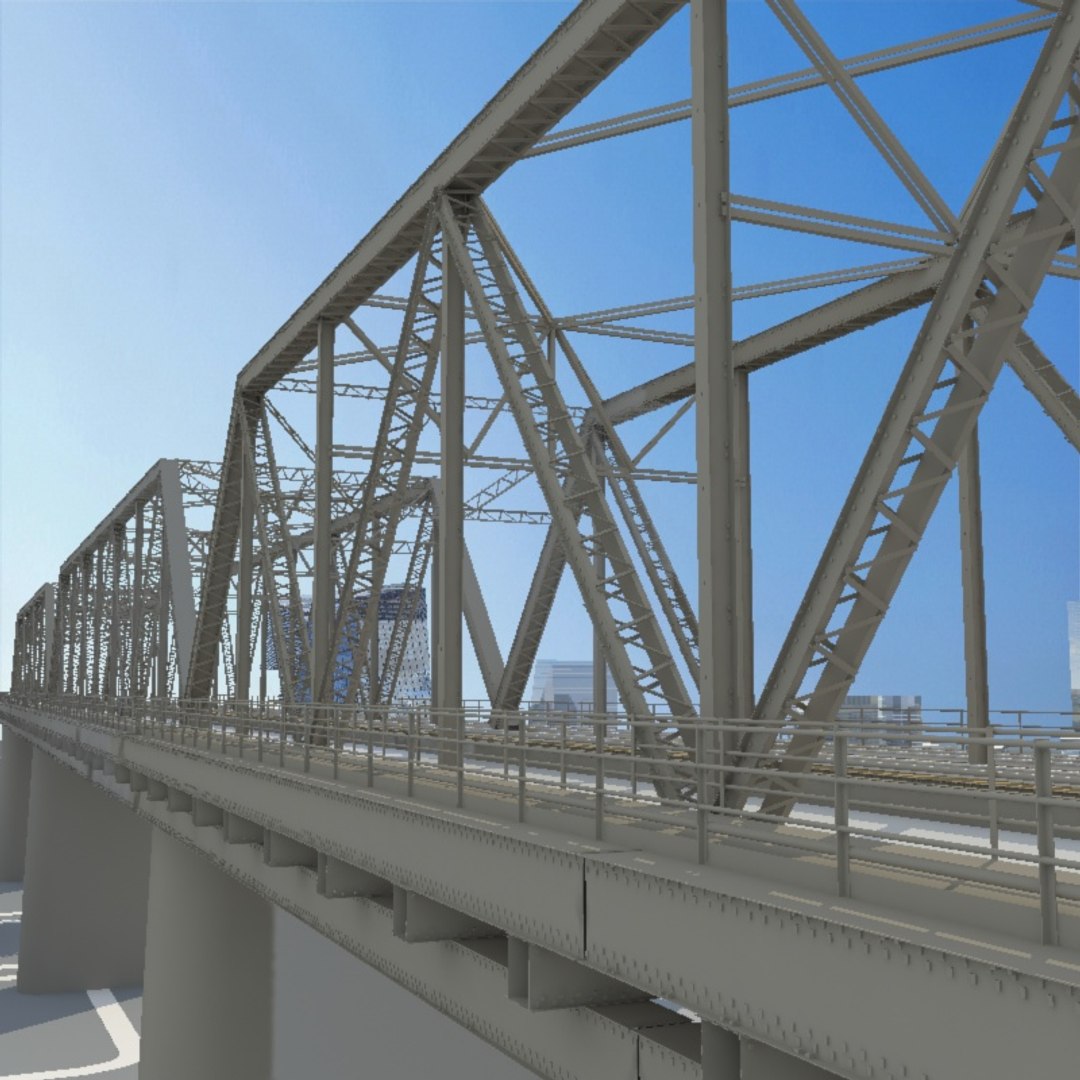 Iron Brige 3d Model