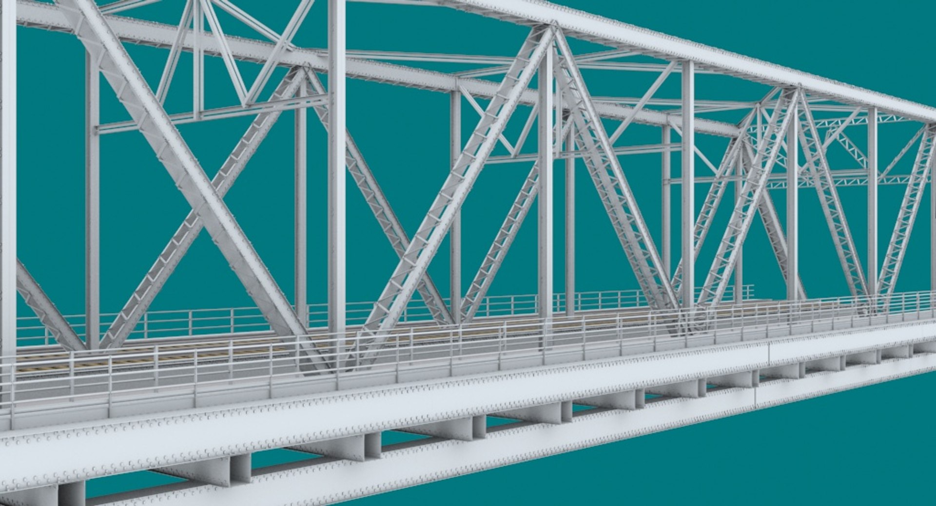 Iron Brige 3d Model