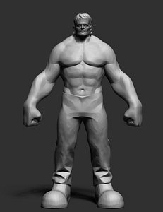 Superhero body 3D model - TurboSquid 1259099