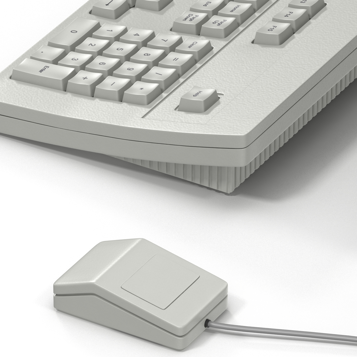 apple macintosh ii 3d model