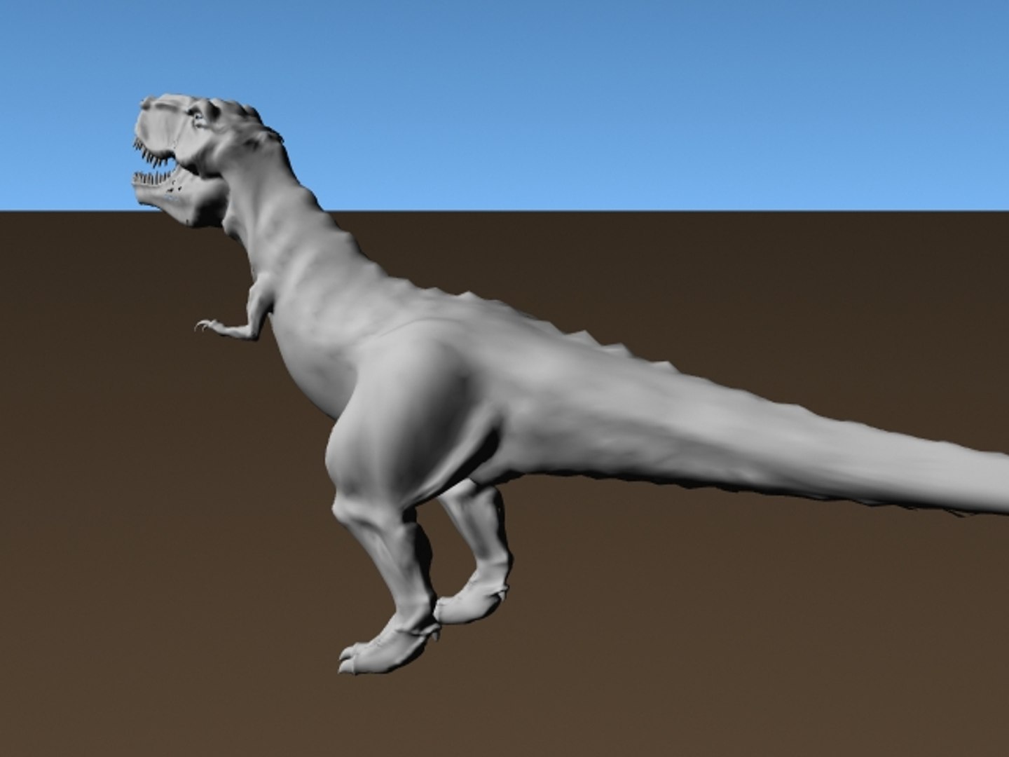 3d Model Hi-def T-rex