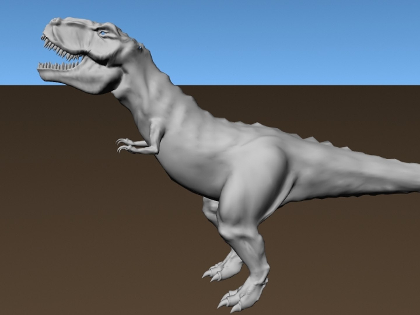 3d Model Hi-def T-rex