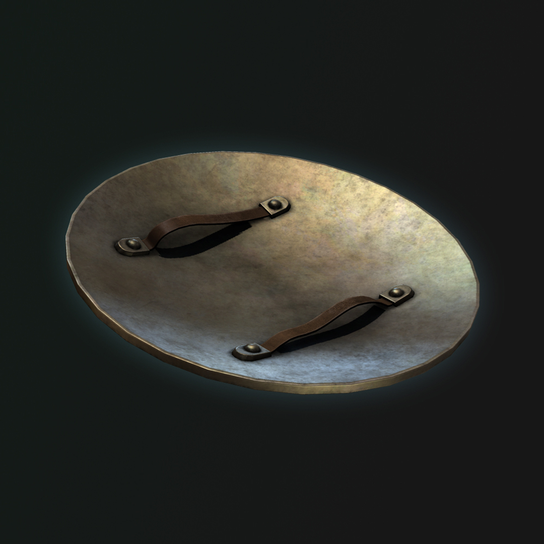 3d model fantasy medieval shield
