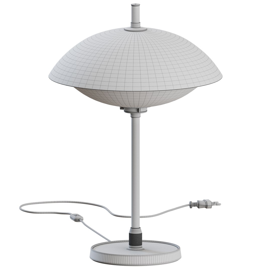 3D CLAM Table Lamp By Fritz Hansen Model - TurboSquid 2255245