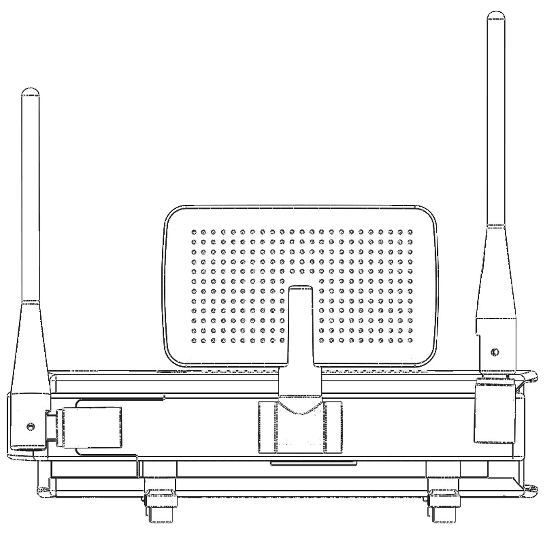 Linksys Router 3d Model