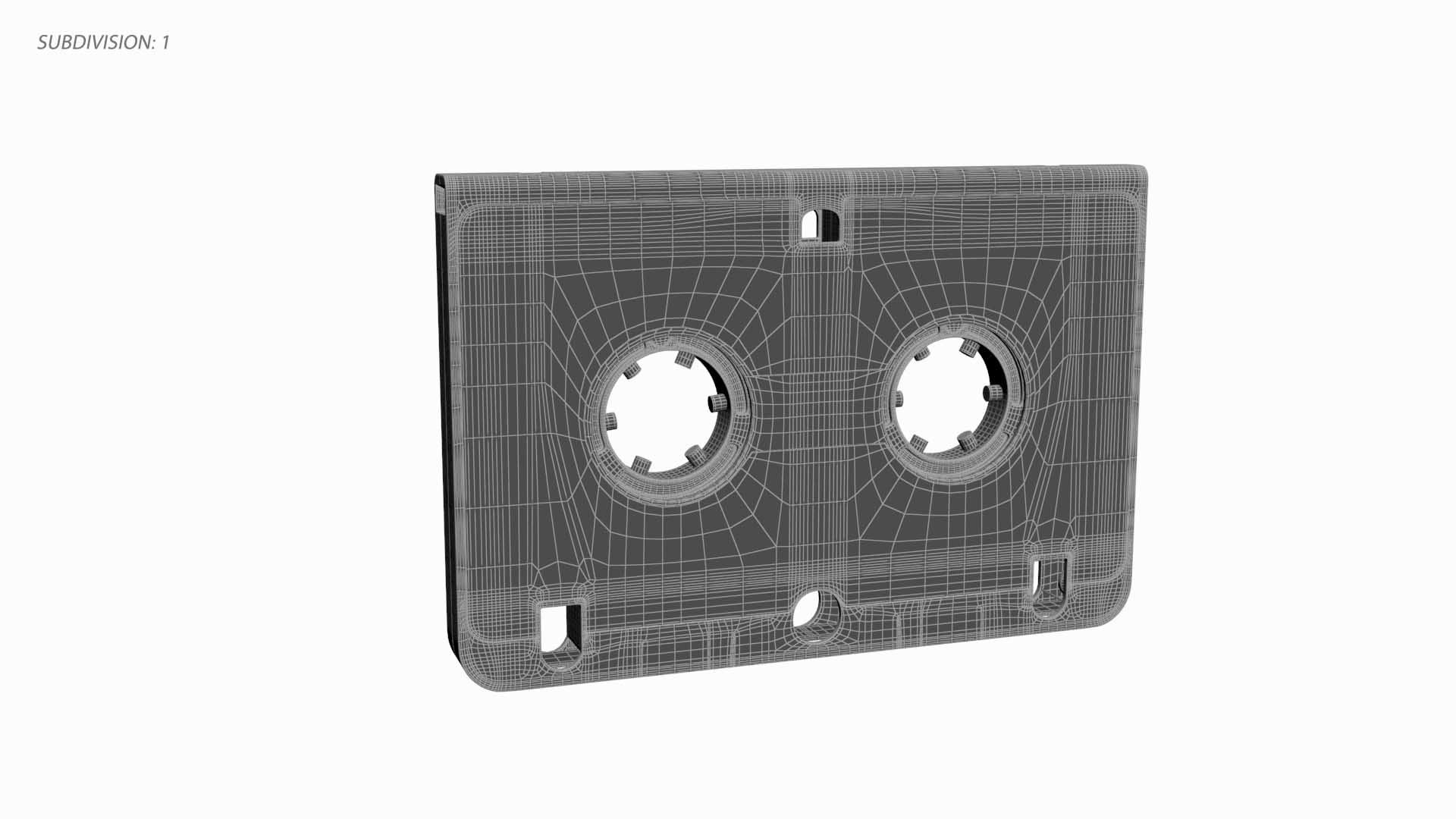 3D Microcassette Cassette Model - TurboSquid 1711853