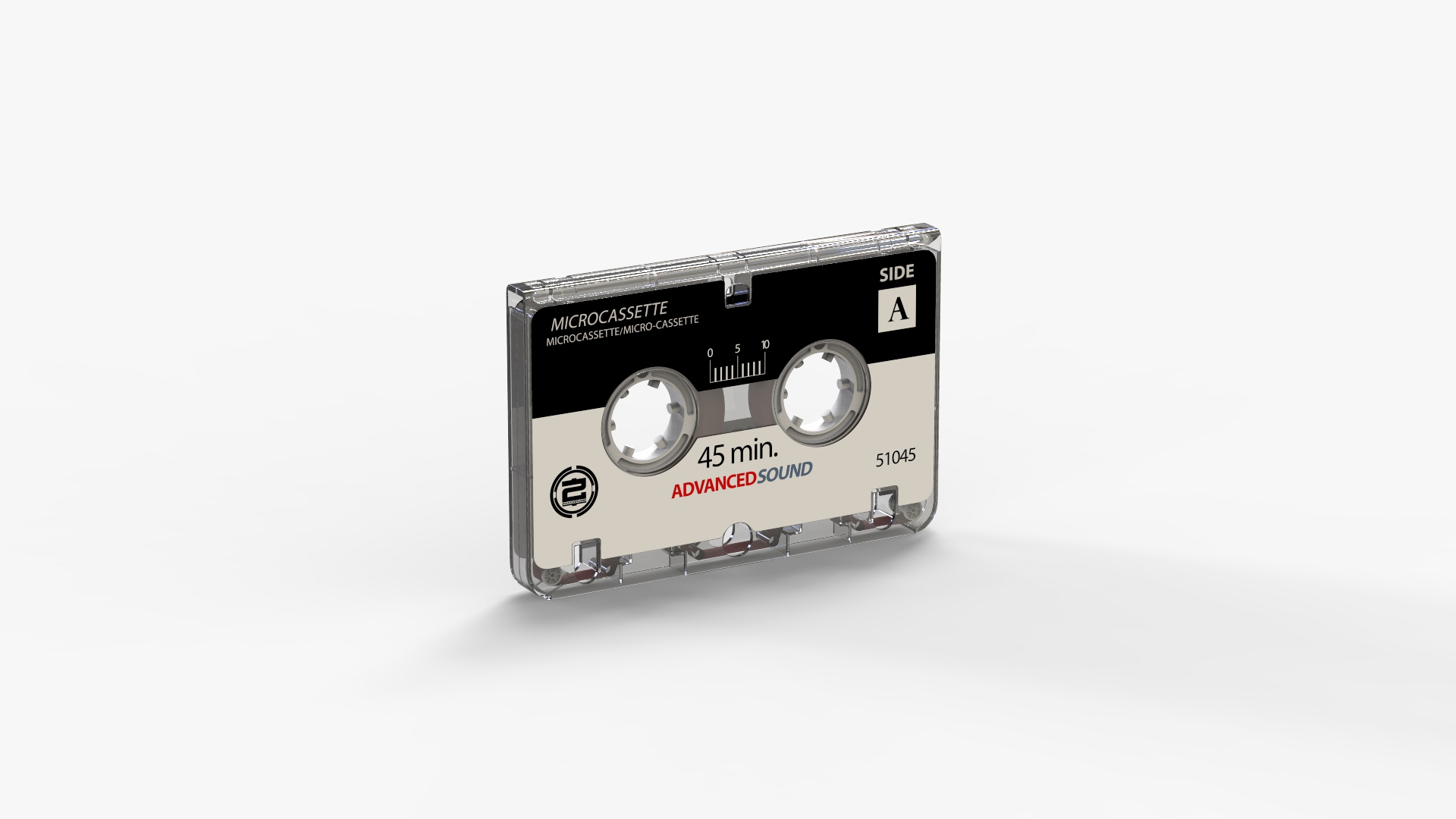 3D Microcassette Cassette Model - TurboSquid 1711853