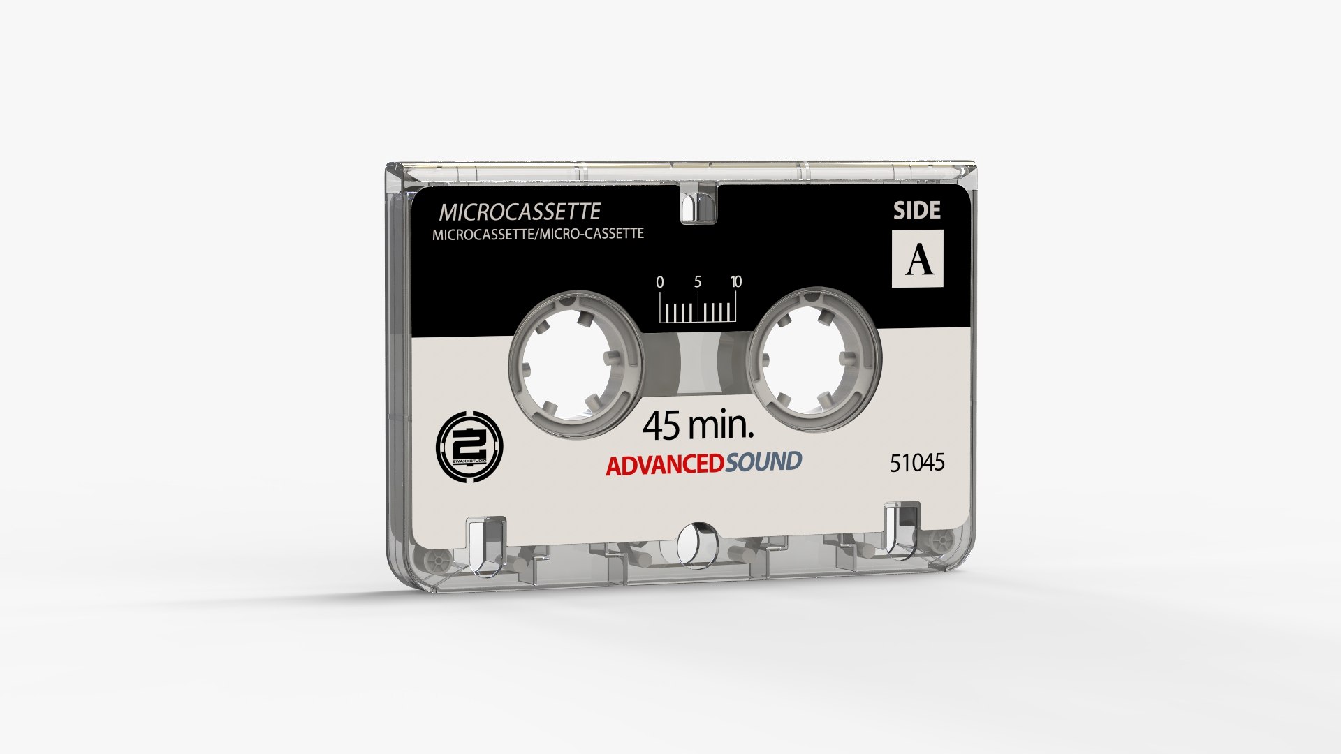3D Microcassette Cassette Model - TurboSquid 1711853