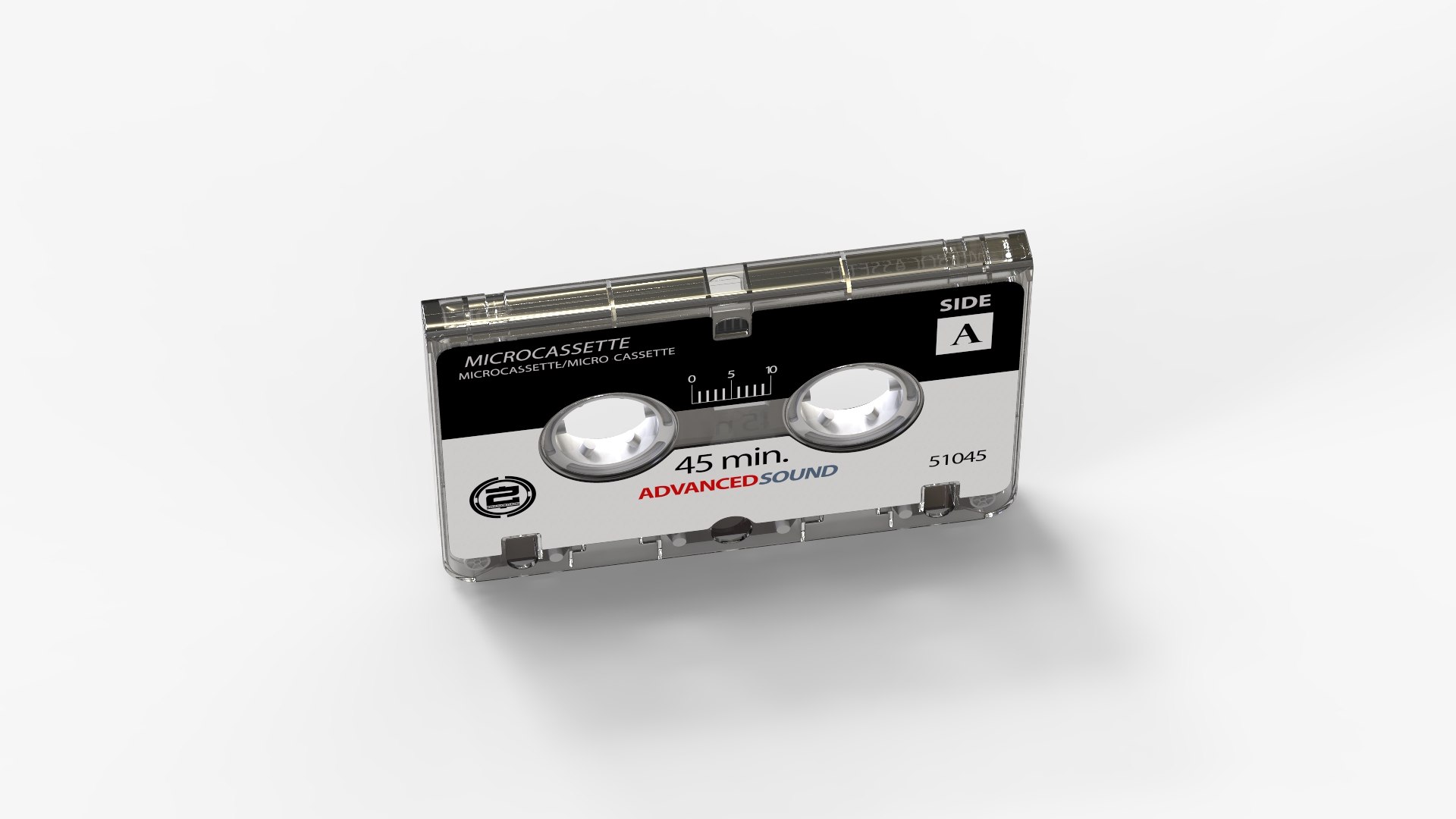 3D Microcassette Cassette Model - TurboSquid 1711853