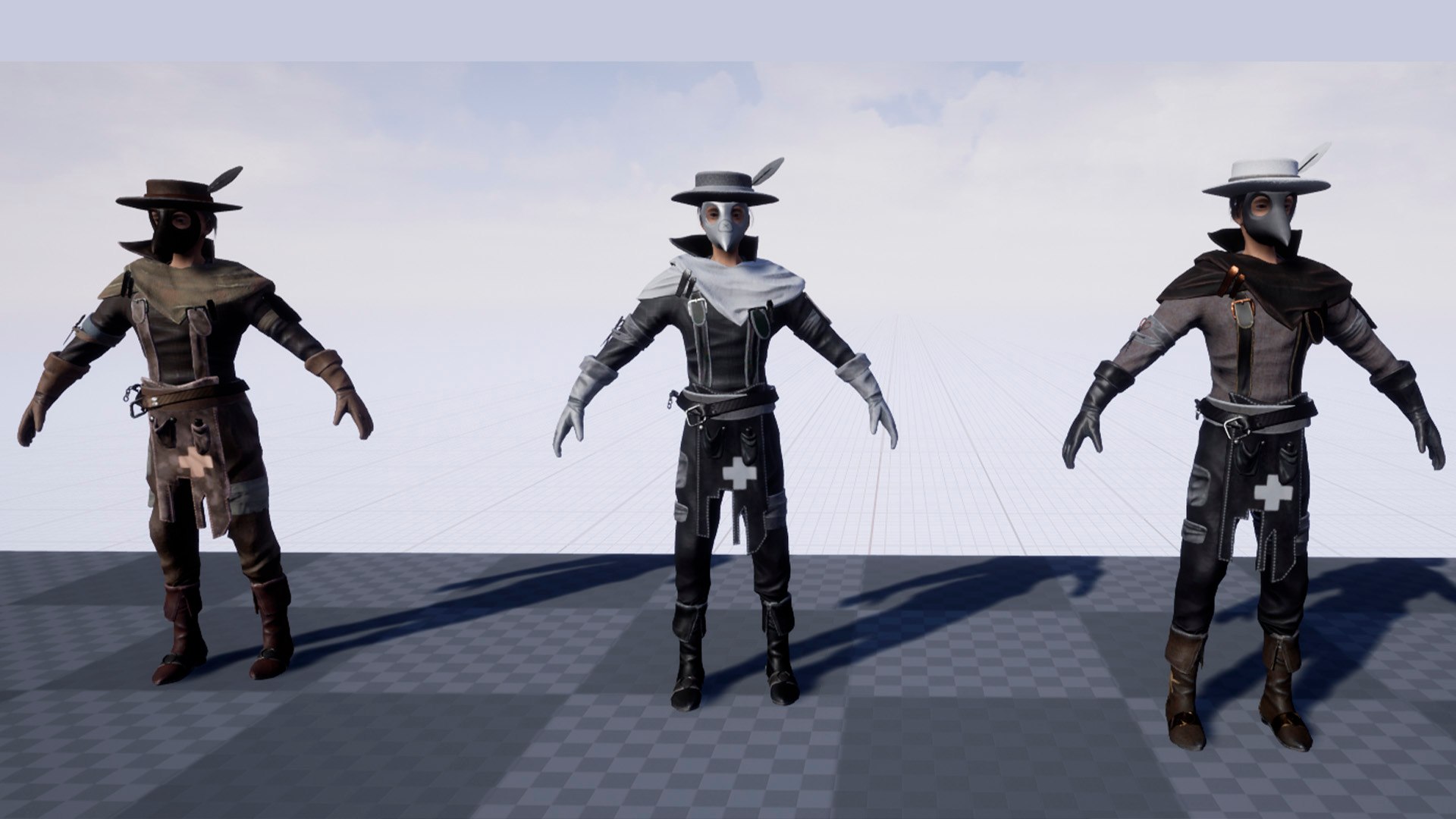 3D Plague Doctor Model - TurboSquid 2384213