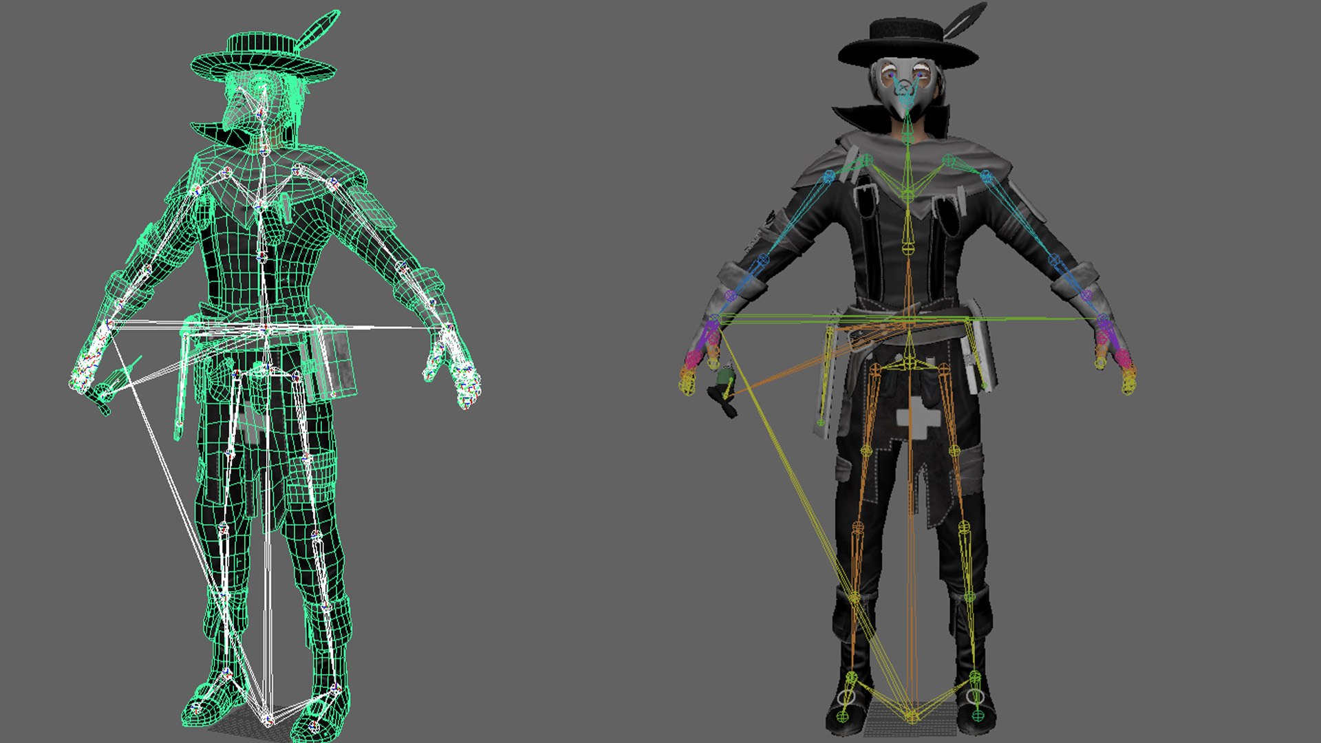 3D Plague Doctor Model - TurboSquid 2384213