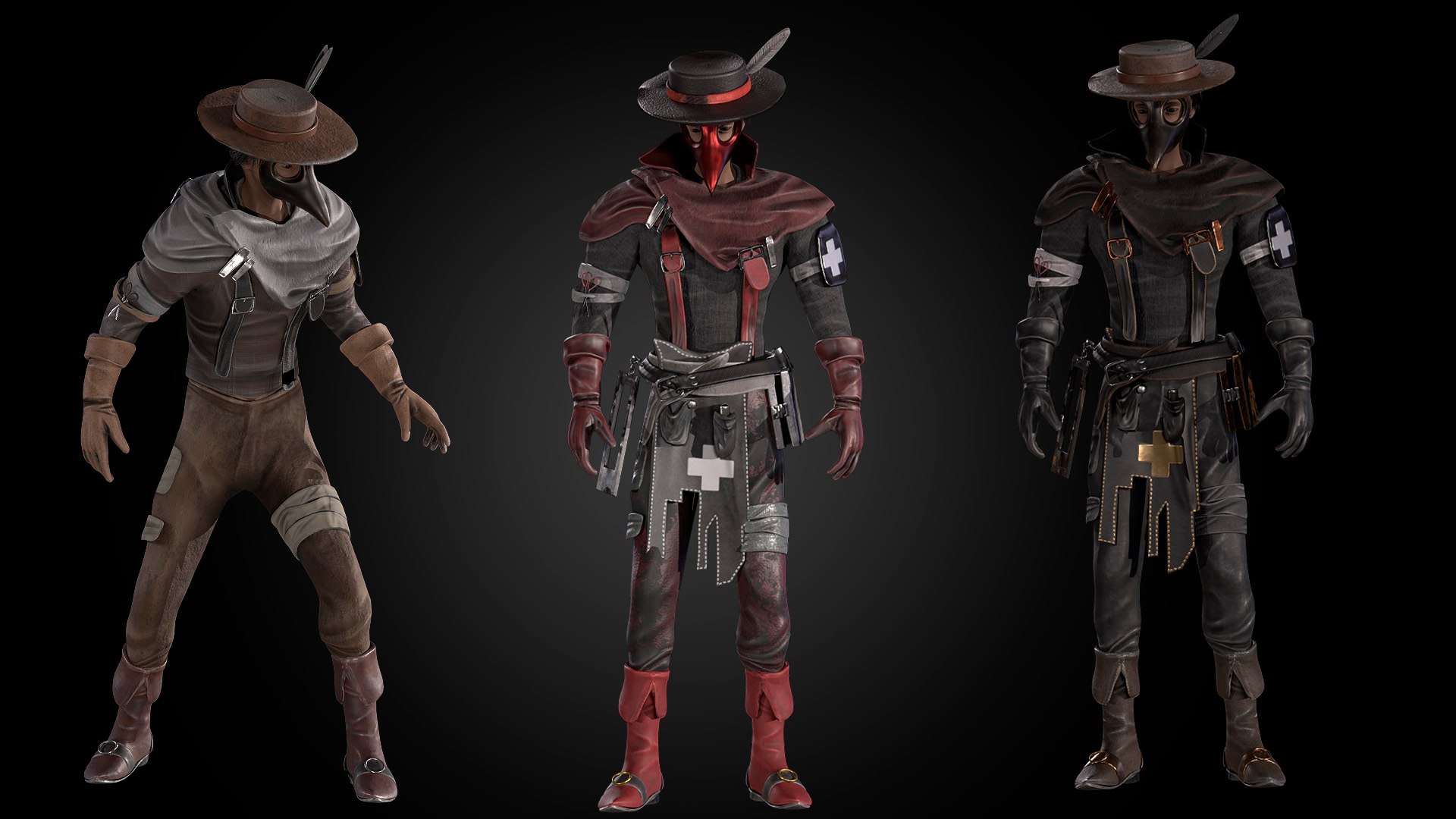 3D Plague Doctor Model - TurboSquid 2384213