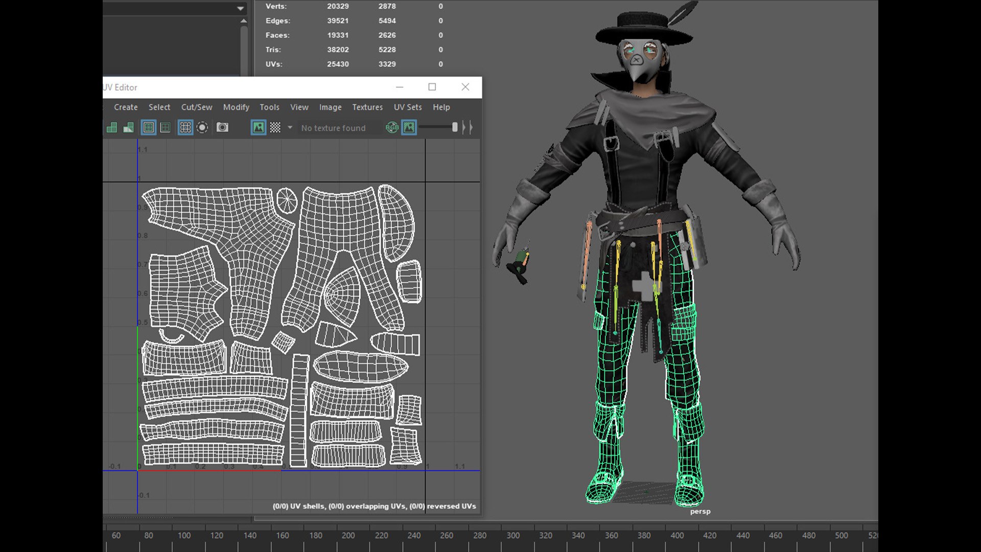 3D Plague Doctor Model - TurboSquid 2384213