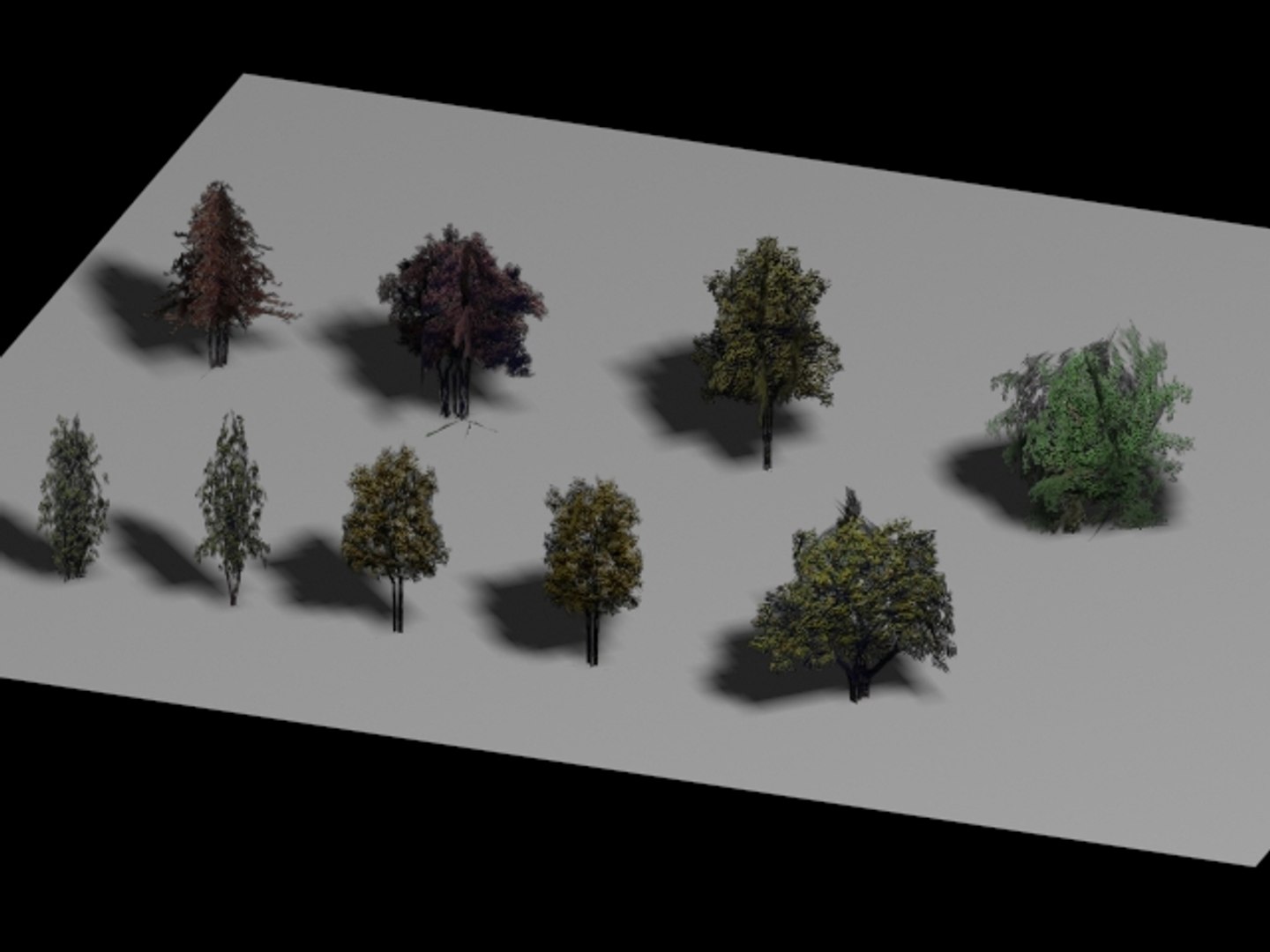 Tree Polys - 3d Model