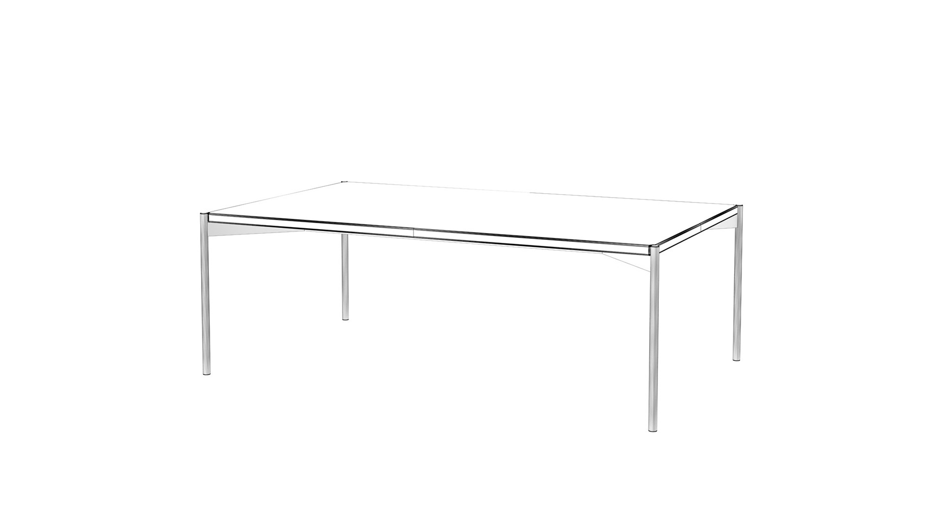3D Plateau Rectangular Coffee Table - TurboSquid 2229401