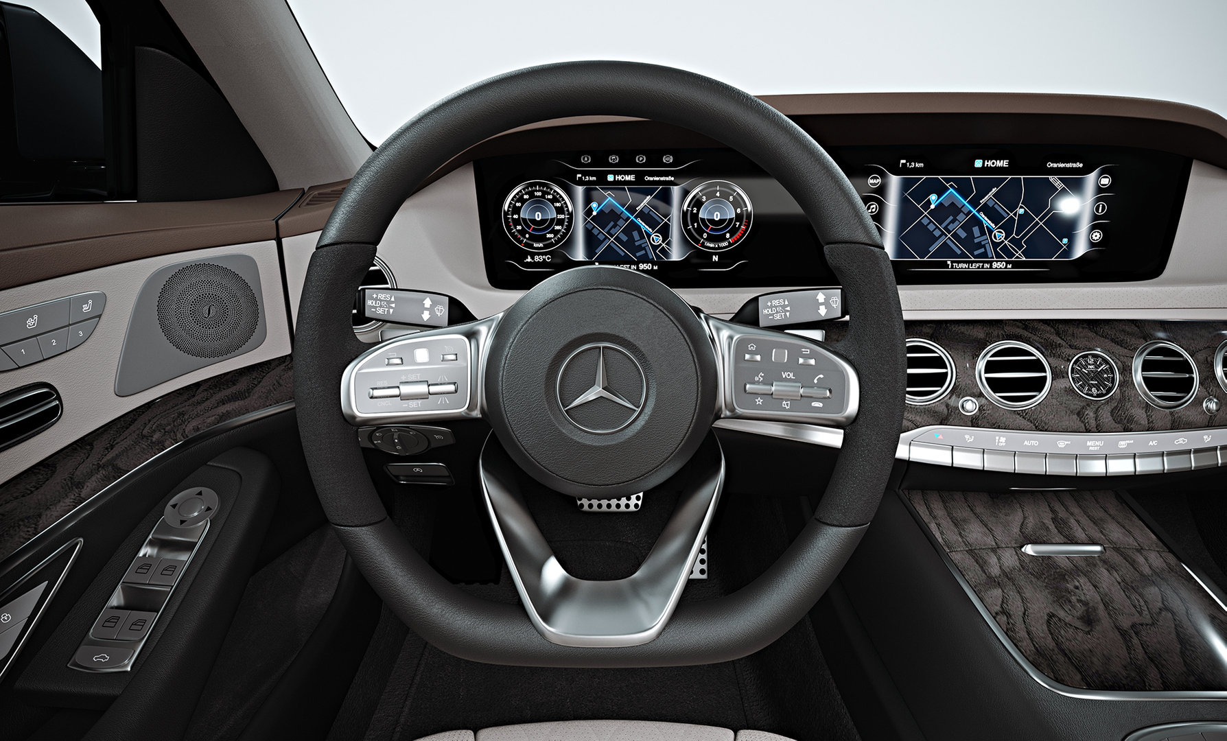 3D 2018 mercedes-benz s-class - TurboSquid 1217596