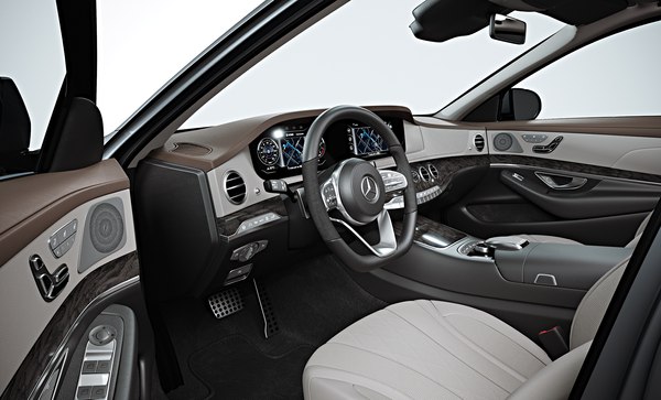 3D 2018 mercedes-benz s-class - TurboSquid 1217596
