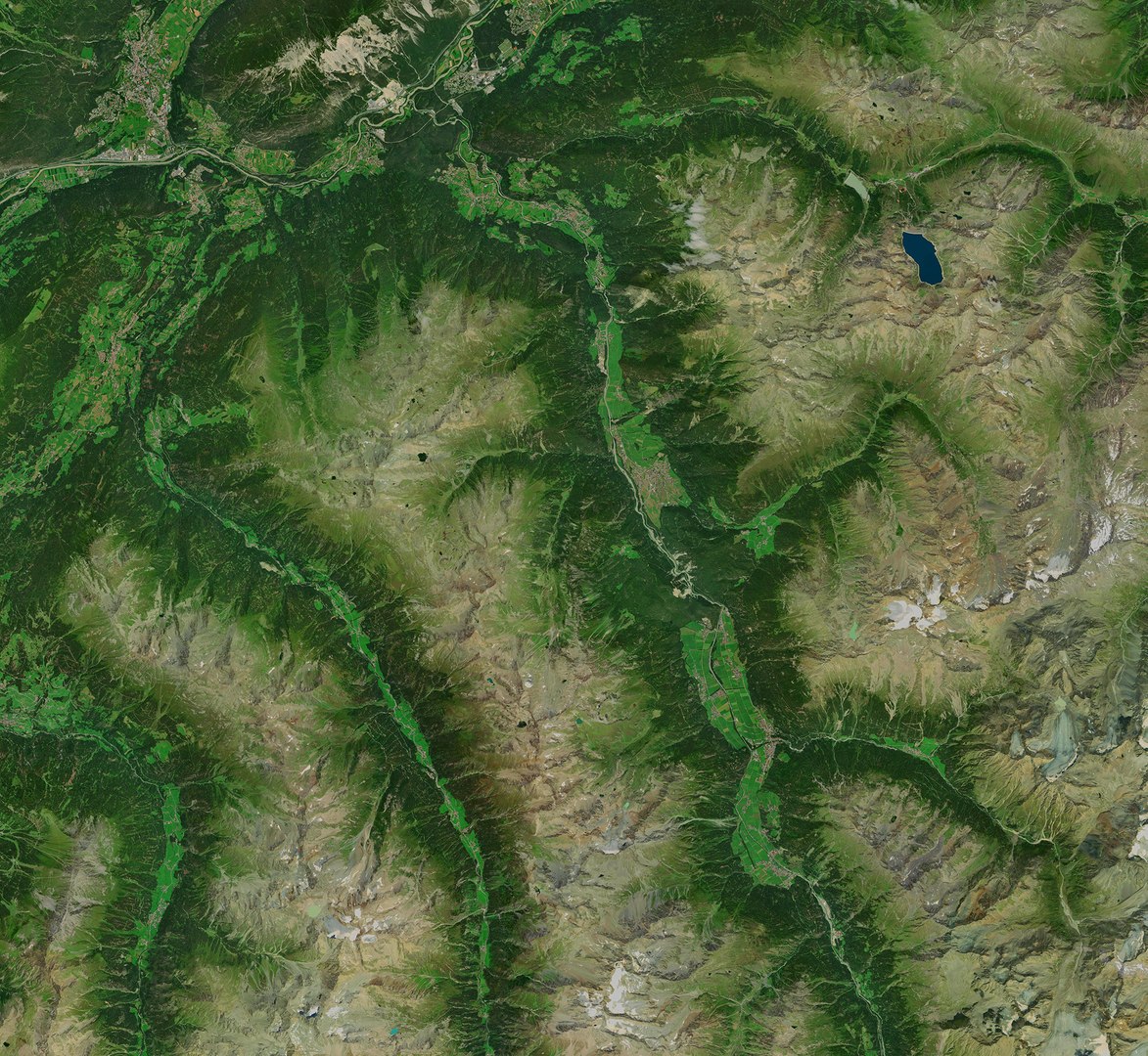 3D Austrian Mountains - TurboSquid 2001234