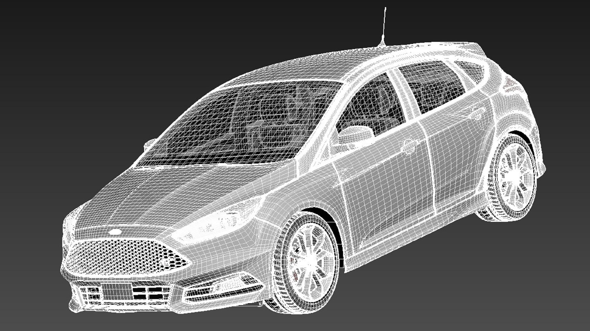2015 st focus 3d model