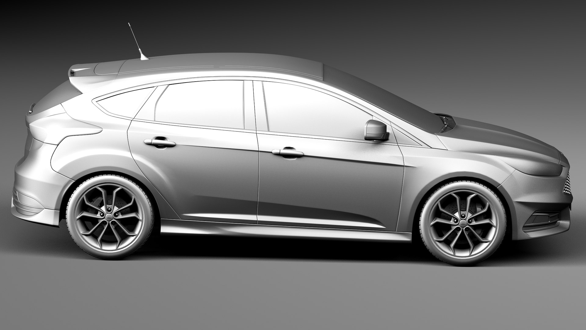2015 st focus 3d model
