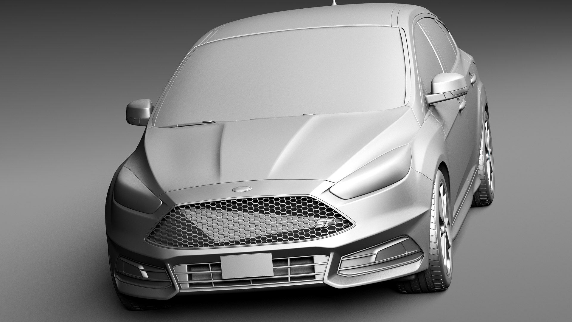 2015 st focus 3d model
